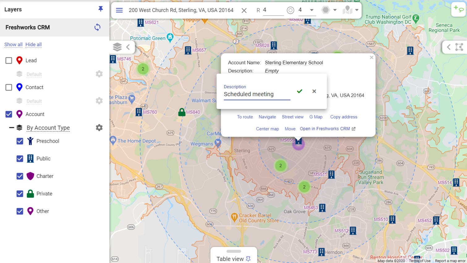 Freshworks Mapsly: Map, Routing, Territories, Geo-analysis Integration | Freshworks Marketplace